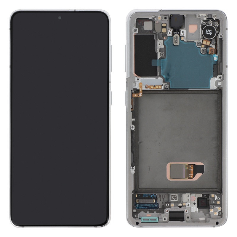 Complete Samsung Galaxy S21 5g white (original) screen | Brico-Tech